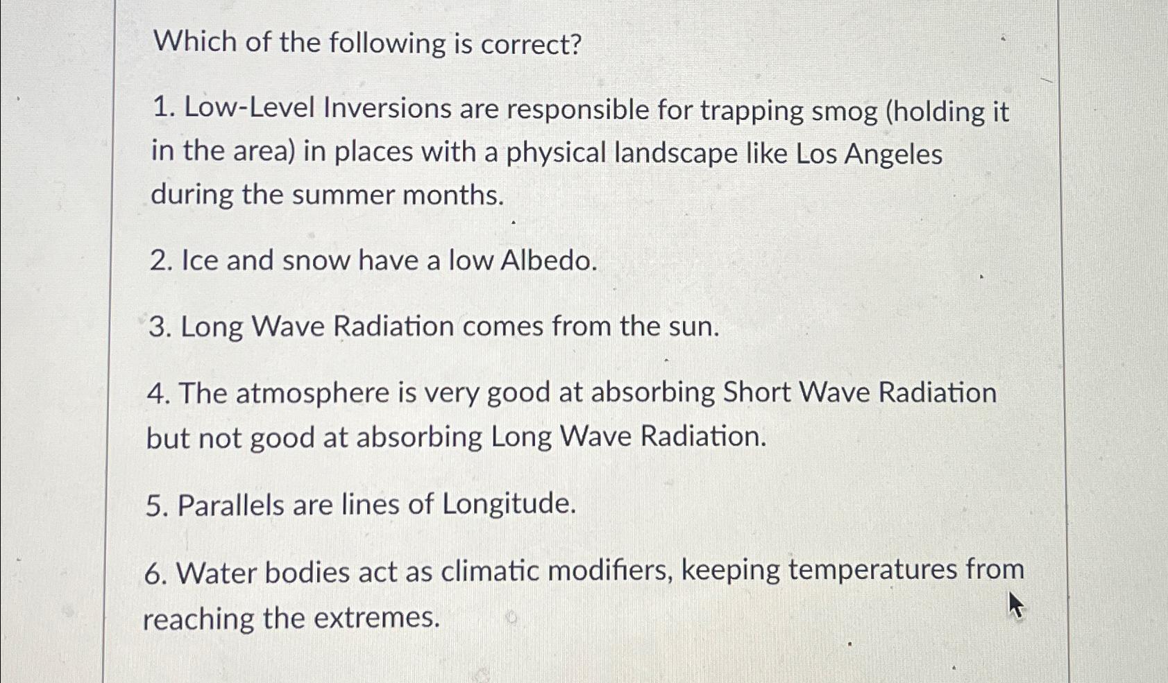 Solved Which of the following is correct?Low-Level | Chegg.com