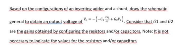 Solved Based on the configurations of an inverting adder and | Chegg.com