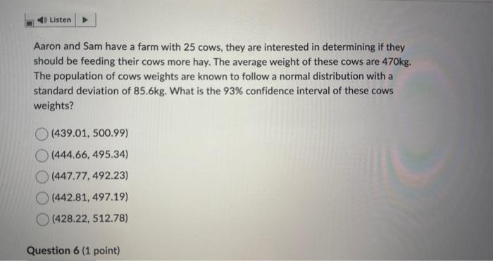 Solved Aaron and Sam have a farm with 25 cows, they are | Chegg.com