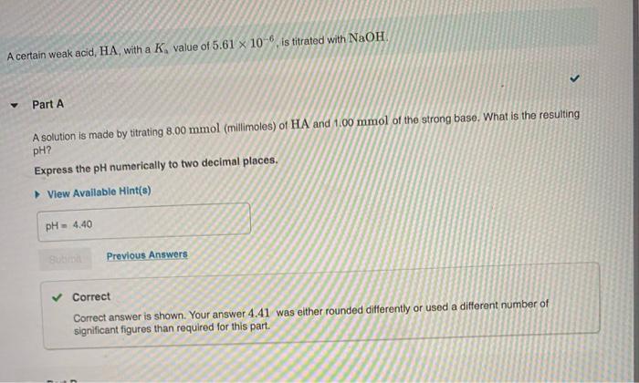 Solved A titration involves adding a reactant of known | Chegg.com