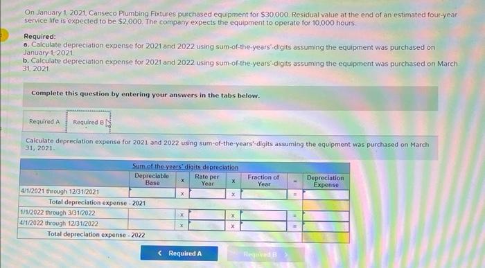 Solved Brief Exercise 11-4 (Static) Depreciation method; | Chegg.com