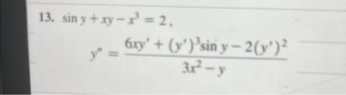 Solved Determine Whether The Given Relation Is An Implicit 0473