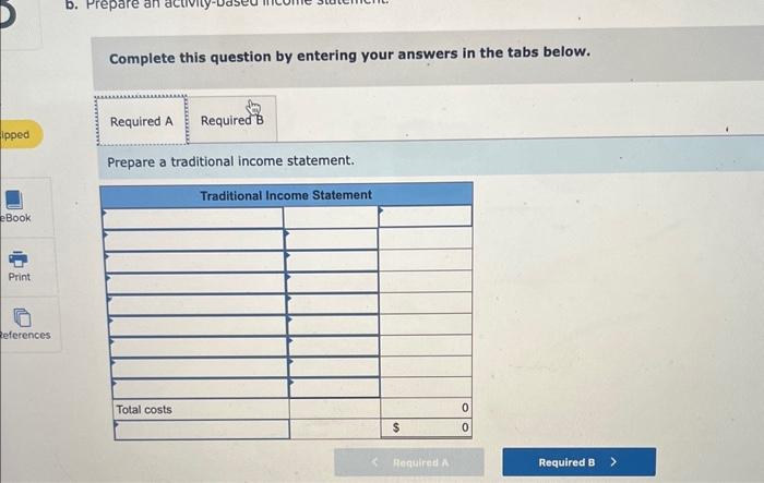 Solved Problem 10-63 (Algo) Activity-Based Reporting and | Chegg.com