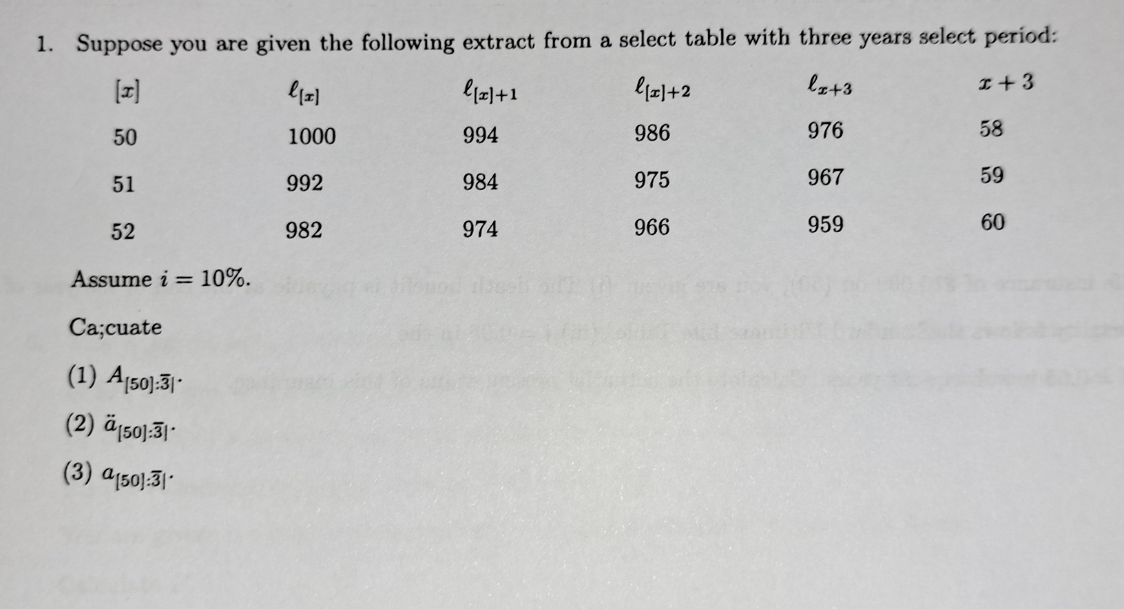 Suppose you are given the following extract from a | Chegg.com