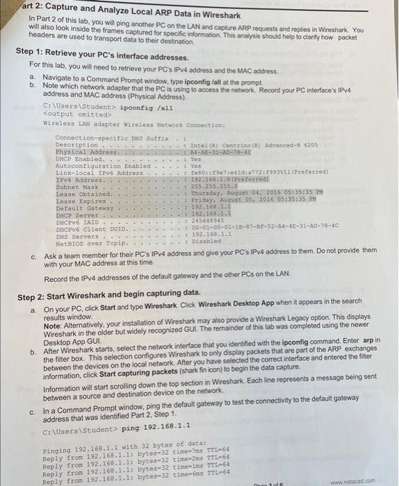 , 1|1,1|1, Networking cisco. Academy Lab - View | Chegg.com