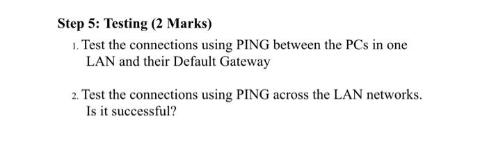 Solved Background Subnetting is an important technique to | Chegg.com