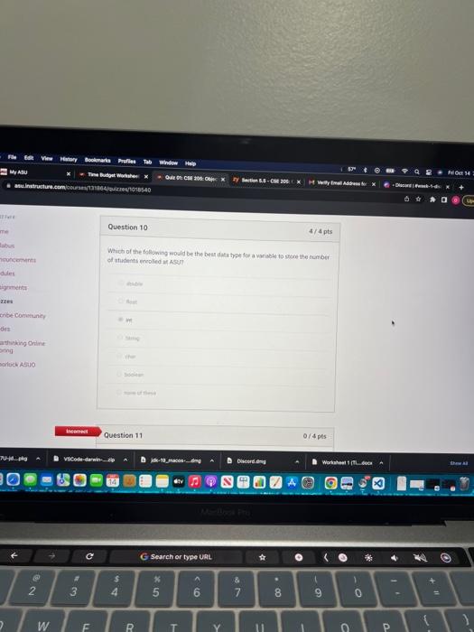 Solved 1) int 2) float 3) double 4) boolean 5) char 6) | Chegg.com