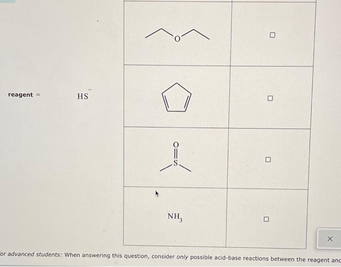 Solved TIONSHIPS Understanding the solvent leveling effect A | Chegg.com