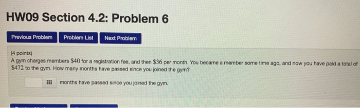Solved HW09 Section 4.2: Problem 6 Previous Problem Problem | Chegg.com