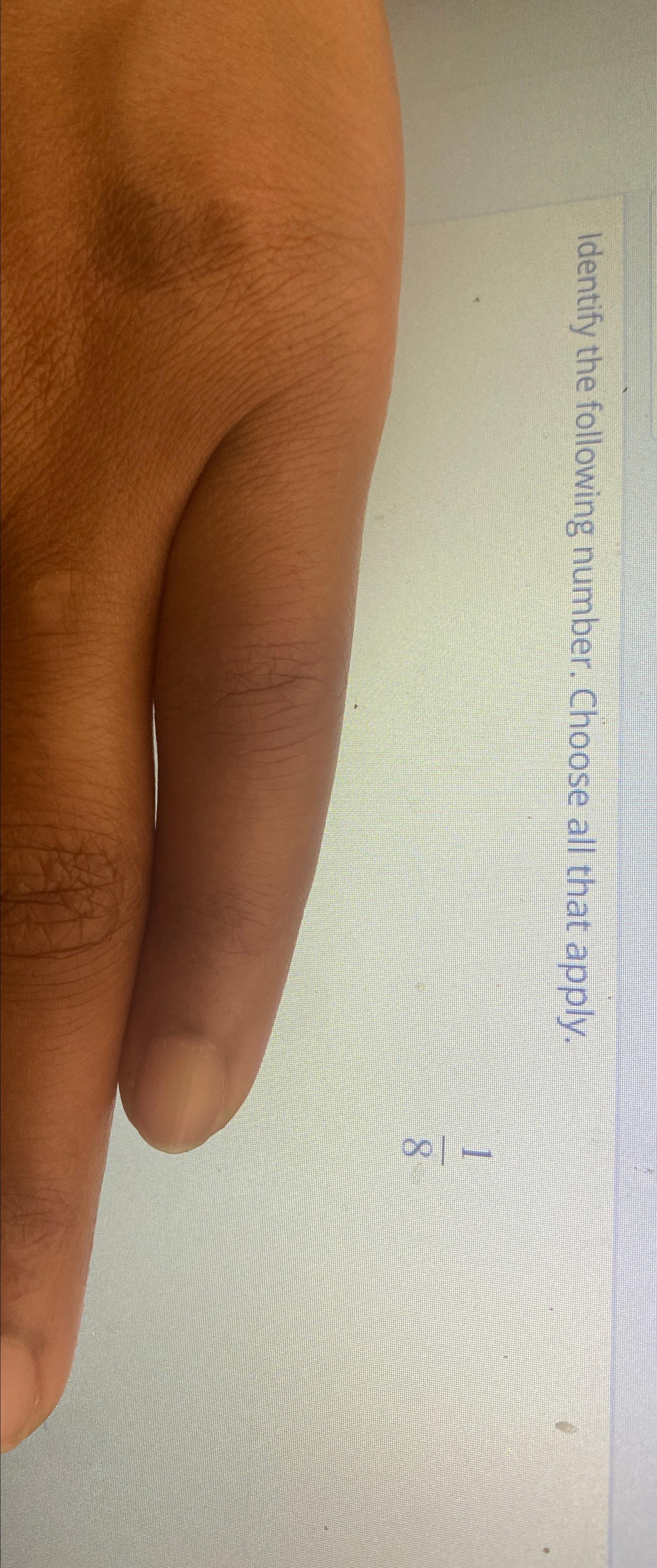 Solved Identify the following number. Choose all that | Chegg.com