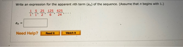Solved -/1 POINTS LARCOLALG10 8.1.041. Write an expression | Chegg.com
