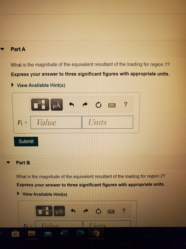 Solved Reduction Of A Simple Distributed Loading Learning 2213