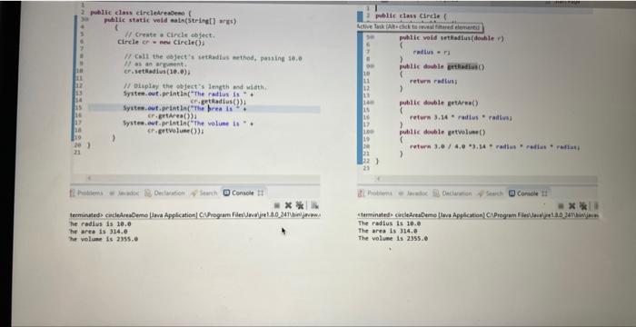 Solved 1. Convert the UML diagram to code by creating | Chegg.com