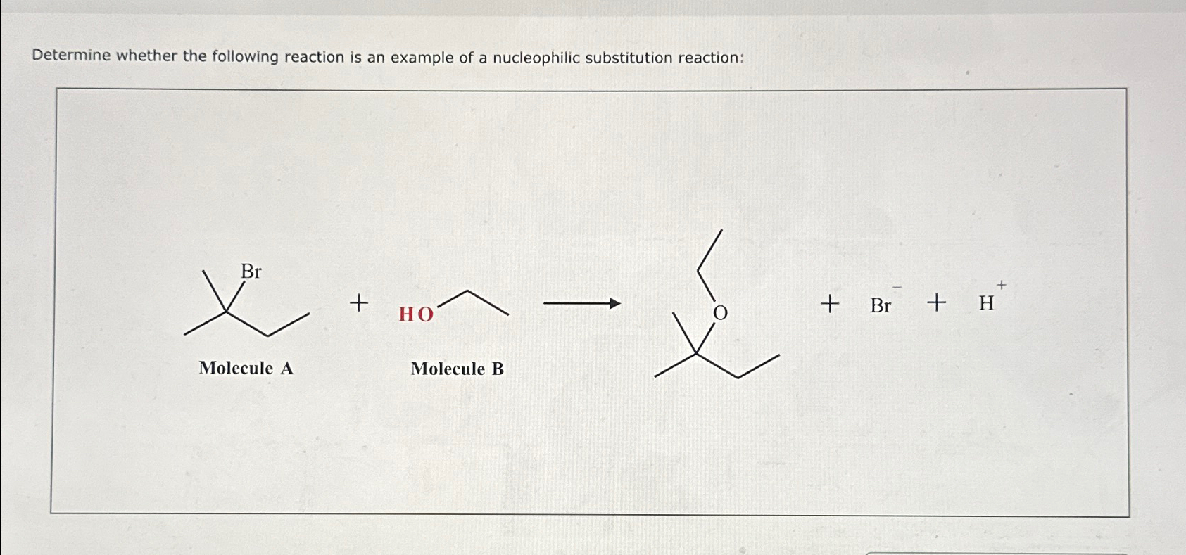 Solved Determine whether the following reaction is an | Chegg.com