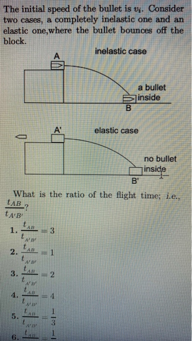 Solved 004 (part 1 of 2) 10.0 points A bullet of mass M1 is | Chegg.com