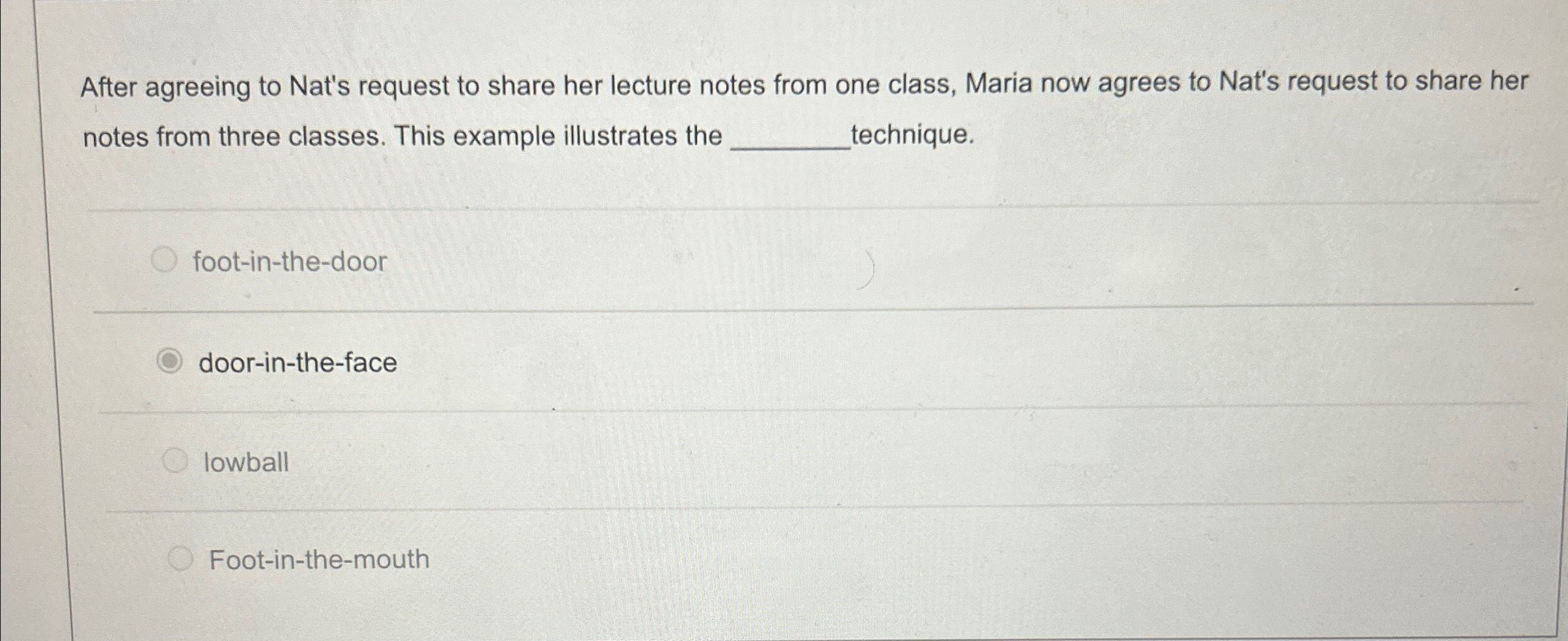 Solved After agreeing to Nat's request to share her lecture | Chegg.com
