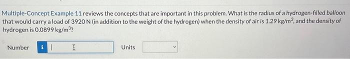 Solved Multiple-Concept Example 11 reviews the concepts that | Chegg.com