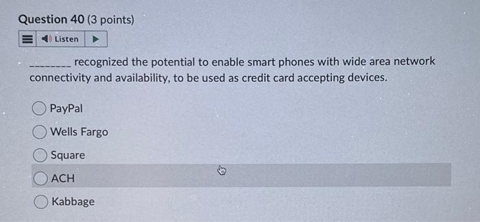 Solved payments system operators can be thought of as both | Chegg.com