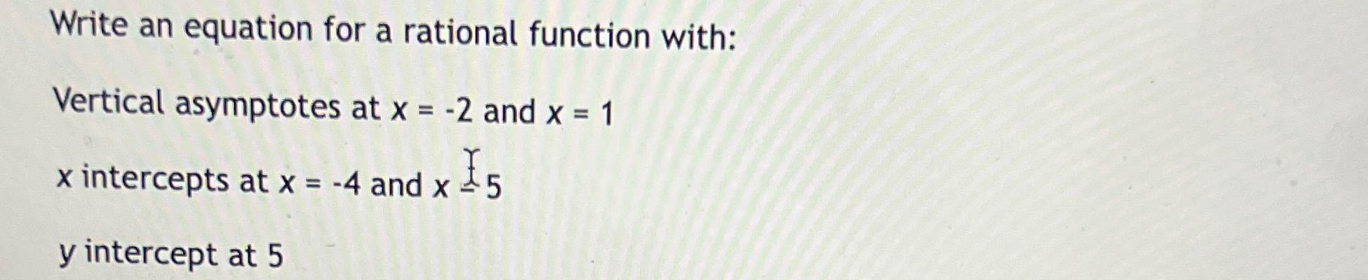 Solved f(x)=4x3+24x2+20x-48.Write an equation for a rational | Chegg.com