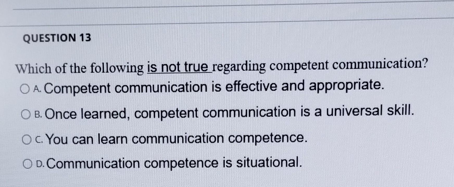 Which of the following is not true regarding | Chegg.com