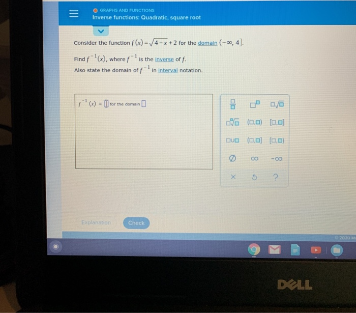 Solved GRAPHS AND FUNCTIONS Inverse functions: Quadratic, | Chegg.com