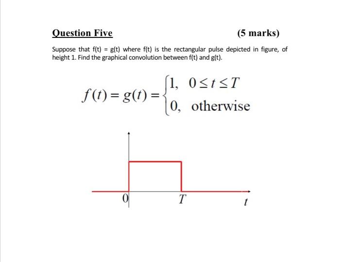 Solved Suppose that f(t)=g(t) where f(t) is the rectangular | Chegg.com