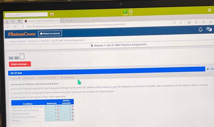 Actersing StC Reports and Calculating | Chegg.com