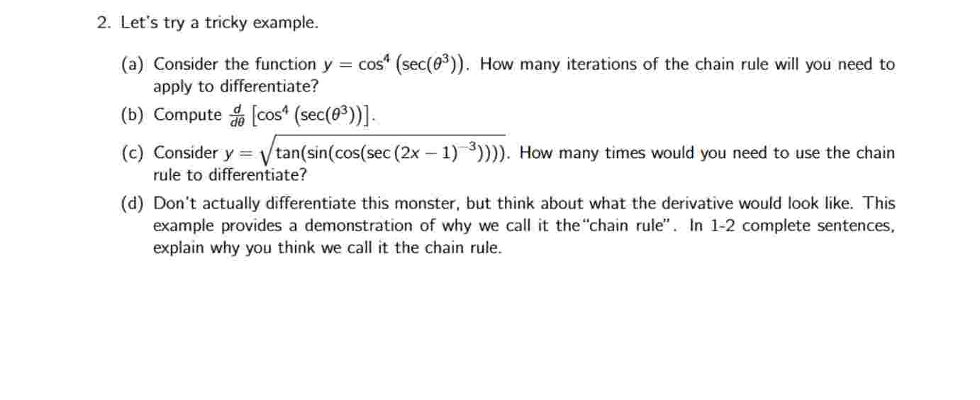 Solved Let's try a tricky example.(a) ﻿Consider the function | Chegg.com