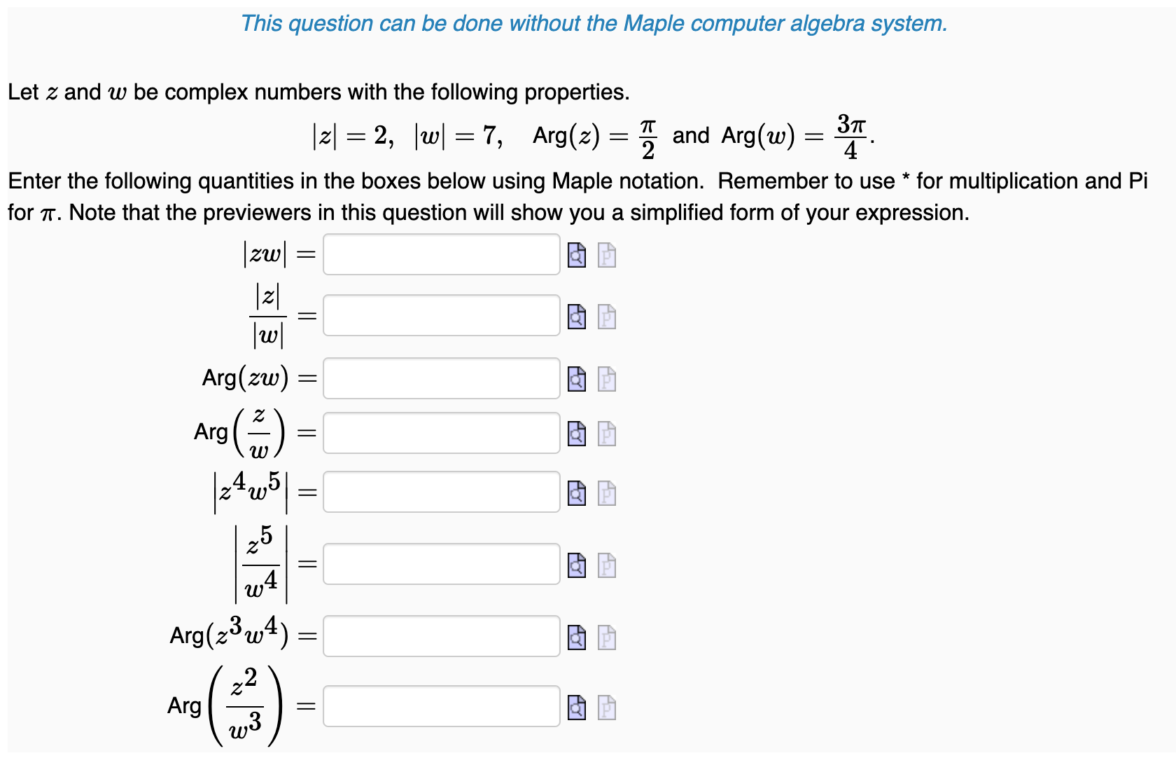 Solved This question can be done without the Maple computer | Chegg.com