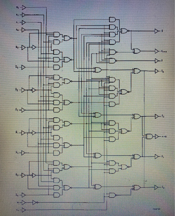 write tge vhdl code for the 1st logic diagram the | Chegg.com