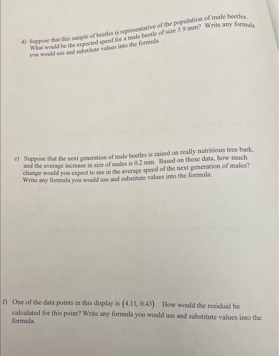 Solved Male pine engraver becles assist their mates during | Chegg.com