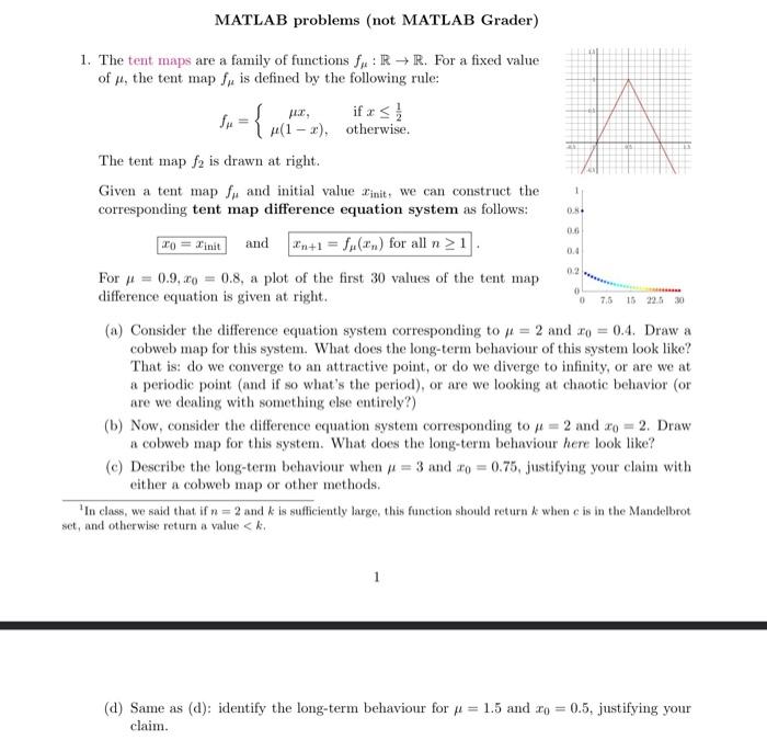 Su = { ruch" 1 08. 0.6 and MATLAB problems (not | Chegg.com