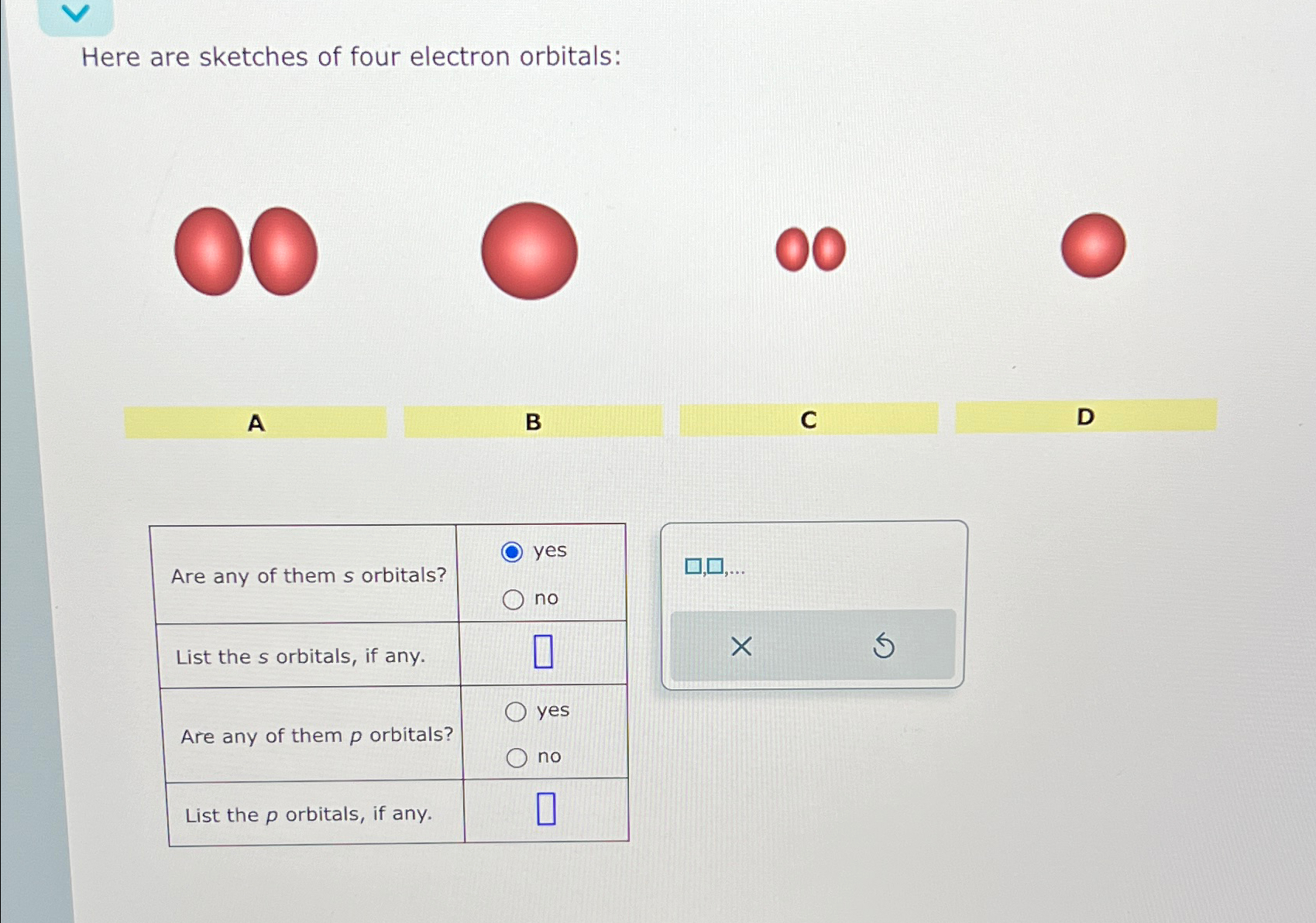 Solved Here are sketches of four electron | Chegg.com