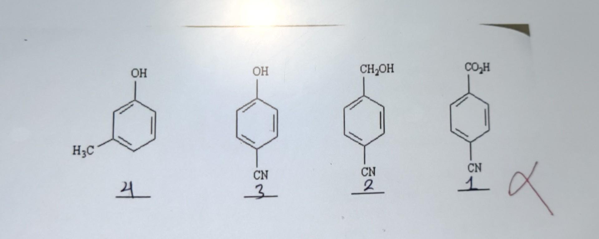 Solved what is the correct order and why please give step by | Chegg.com
