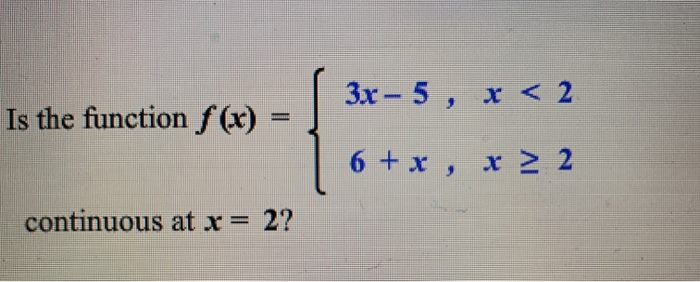 Solved Find numbers a and b so that f(x) is continuous at | Chegg.com