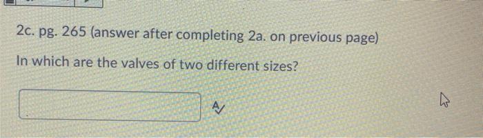 2c. pg. 265 (answer after completing 2a, on previous | Chegg.com