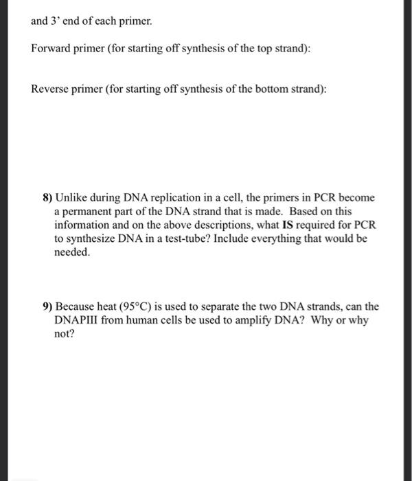 Solved GMO Testing Using PCR: An Application of DNA | Chegg.com