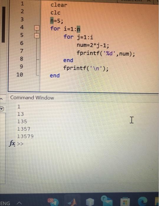 Solved Command Window 113135135713579fx≫ | Chegg.com