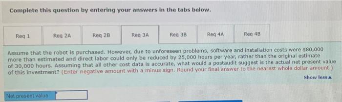 Solved Problem 14-30 (Algo) Net Present Value Analysis: | Chegg.com