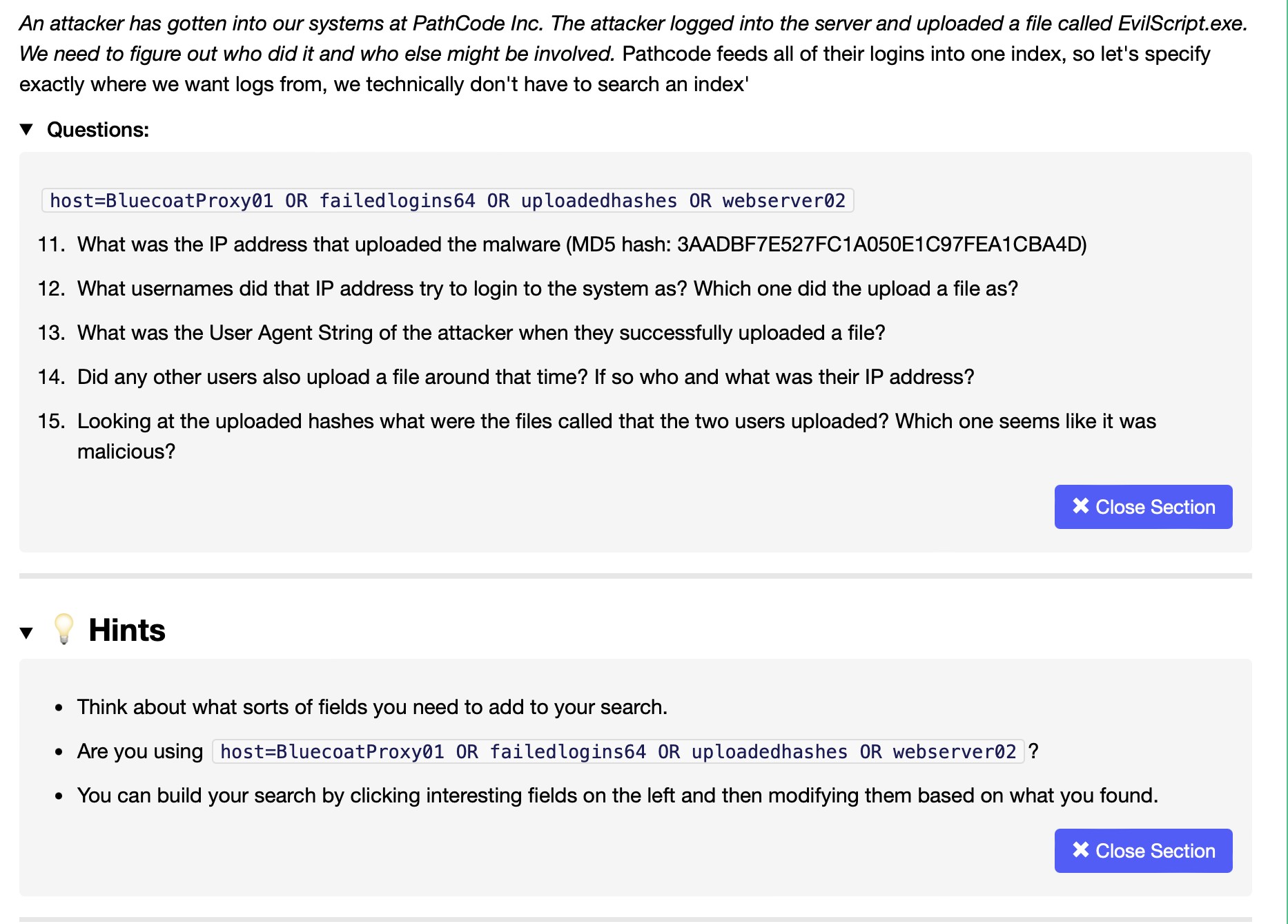 Solved Apply Splunk search, analysis, and visualization | Chegg.com