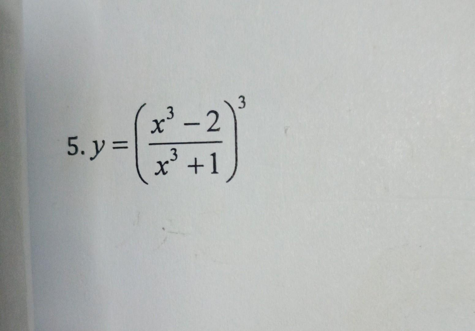 Solved DERIVATIVE OF A FUNCTION find the derivative of the | Chegg.com