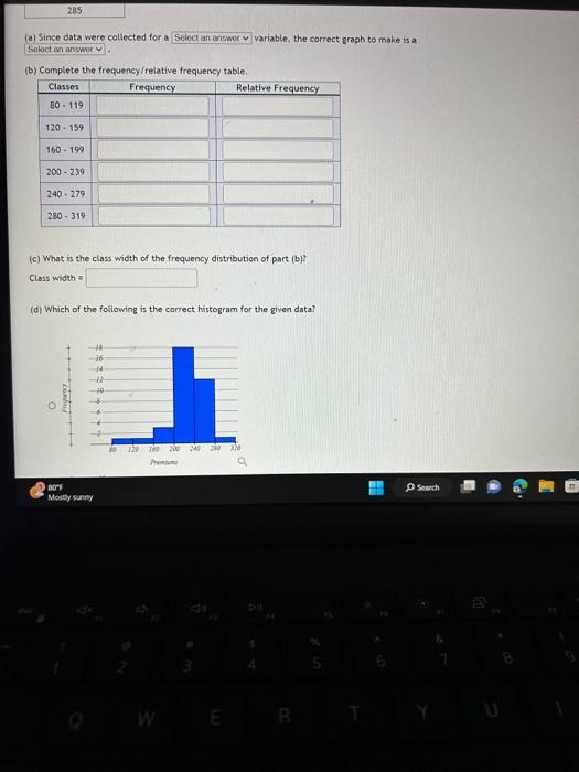 Solved Click on the Data button shown below to display the | Chegg.com