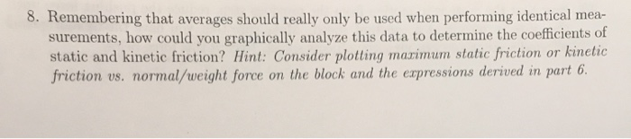 Solved Friction is a force that opposes the relative motion | Chegg.com