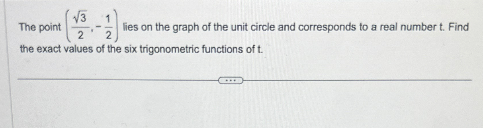 Solved The point (322,-12) ﻿lies on the graph of the unit | Chegg.com