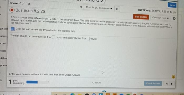 Solved Save Score 0 Of 1 Pt 13 Of 14 13 Complete Hw
