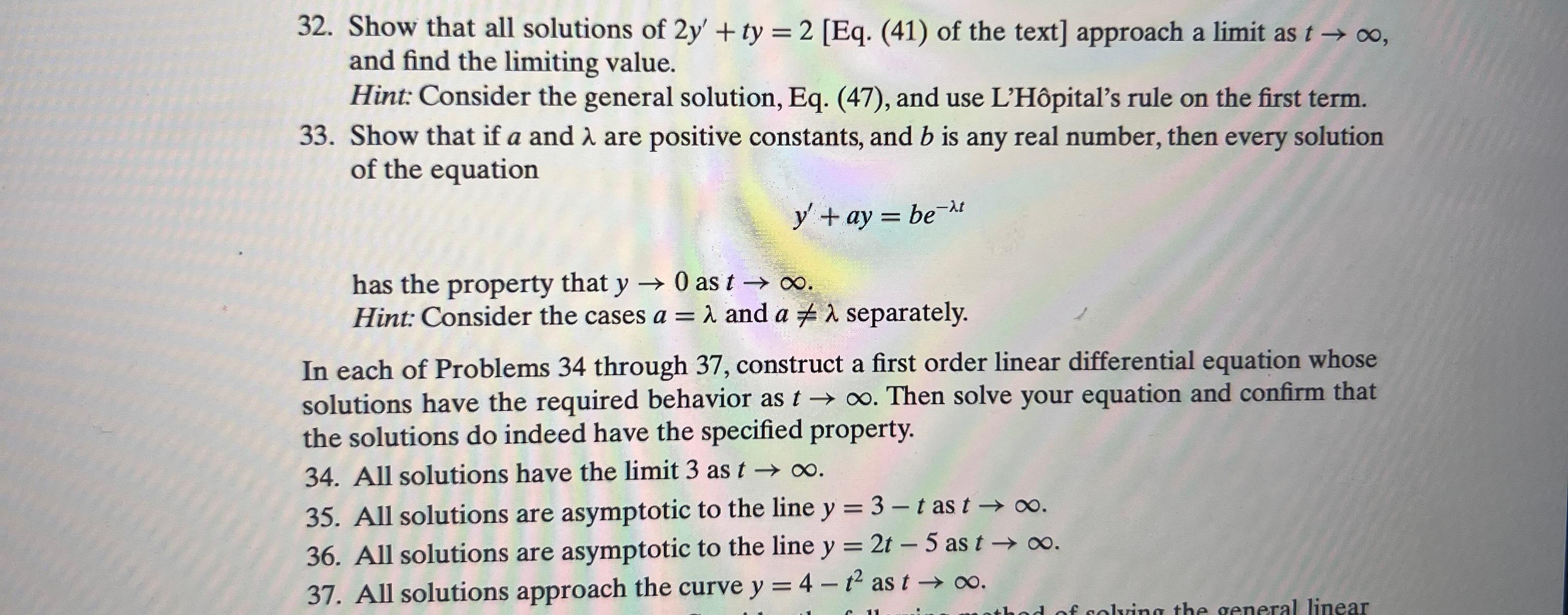 Solved Only solve 37. ﻿Answer correctly. | Chegg.com