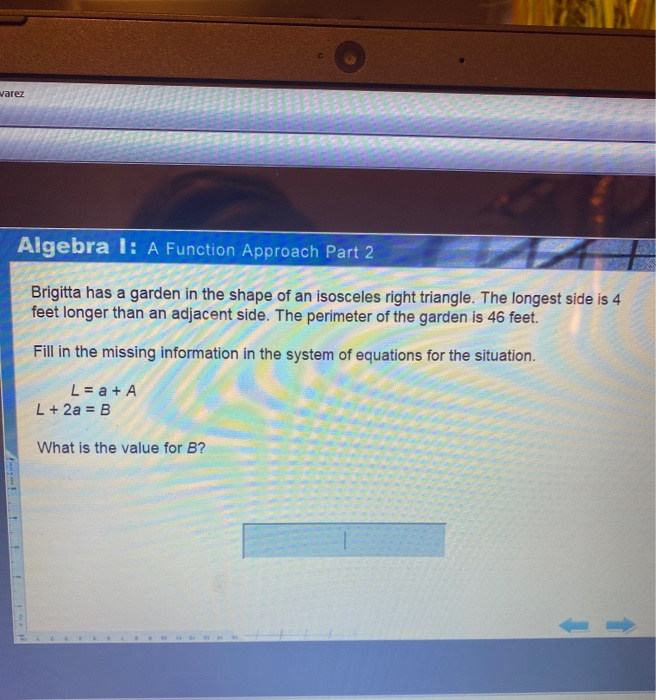 Solved varez Algebra I: A Function Approach Part 2 Brigitta | Chegg.com