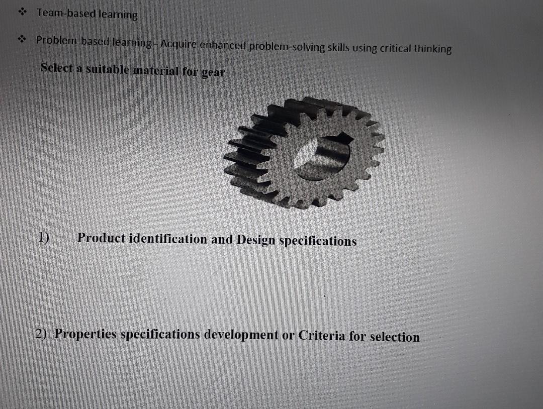 Solved Team-based learning Problem-based learning - Acquire | Chegg.com