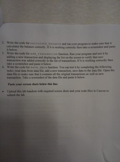 Solved + Transaction.py # Author: # Date: class Transaction: | Chegg.com