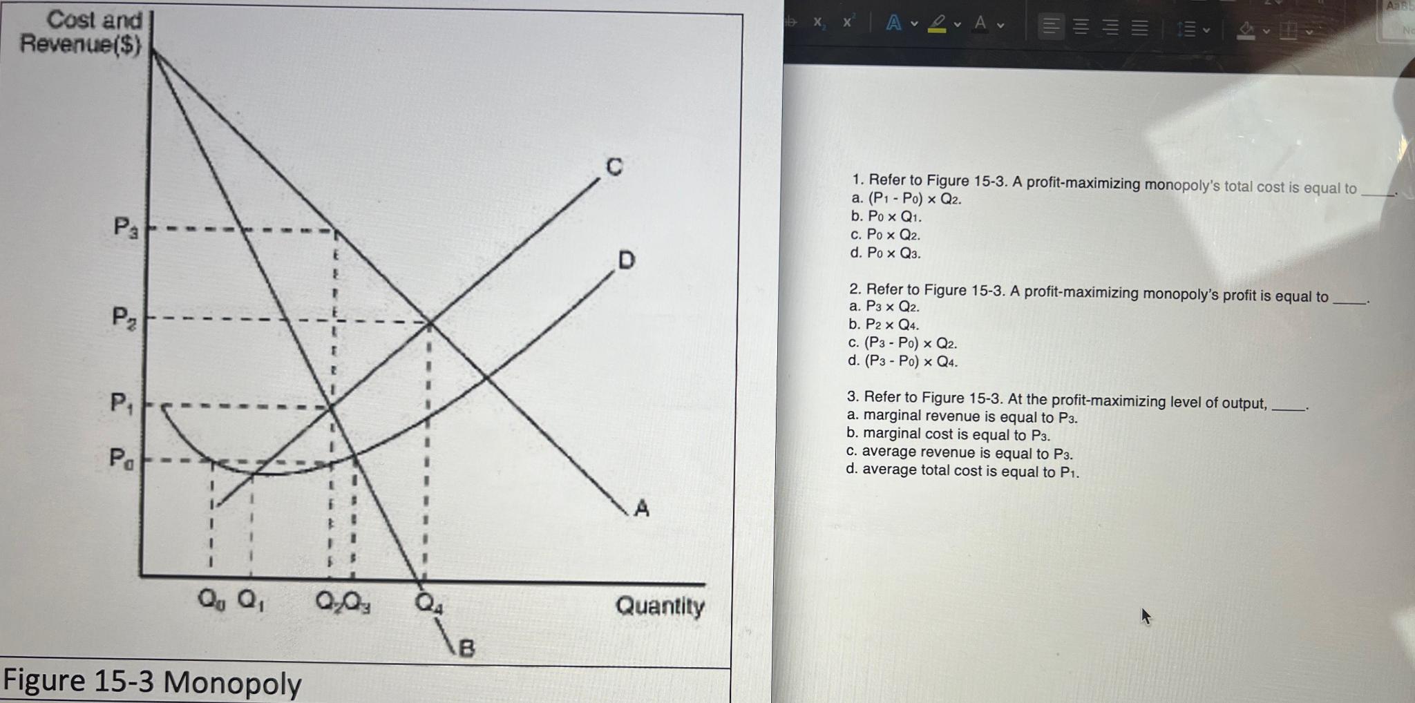 Solved Refer to Figure 15-3. ﻿A profit-maximizing monopoly's | Chegg.com